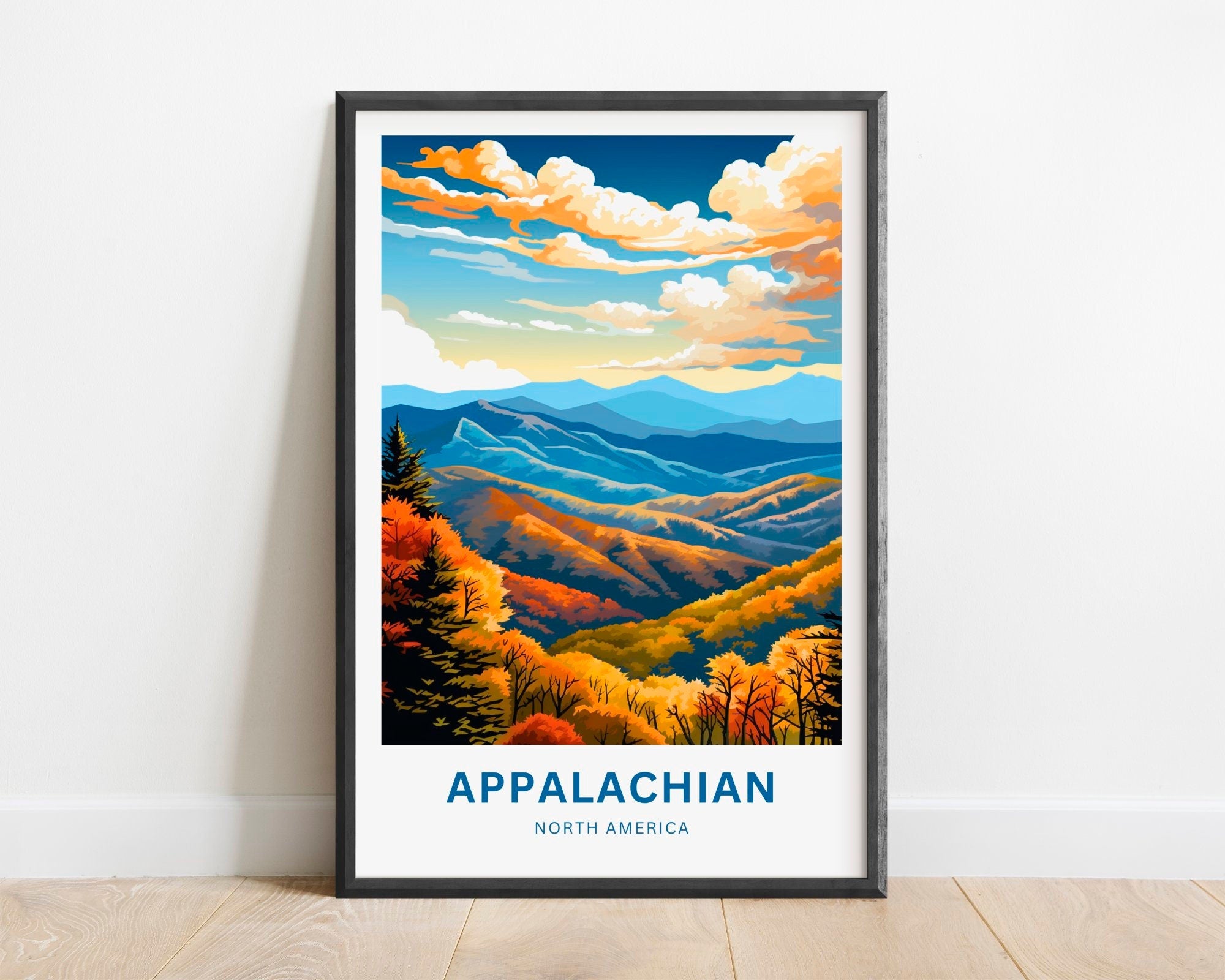 Appalachian Travel Poster – Travel Treasure Co