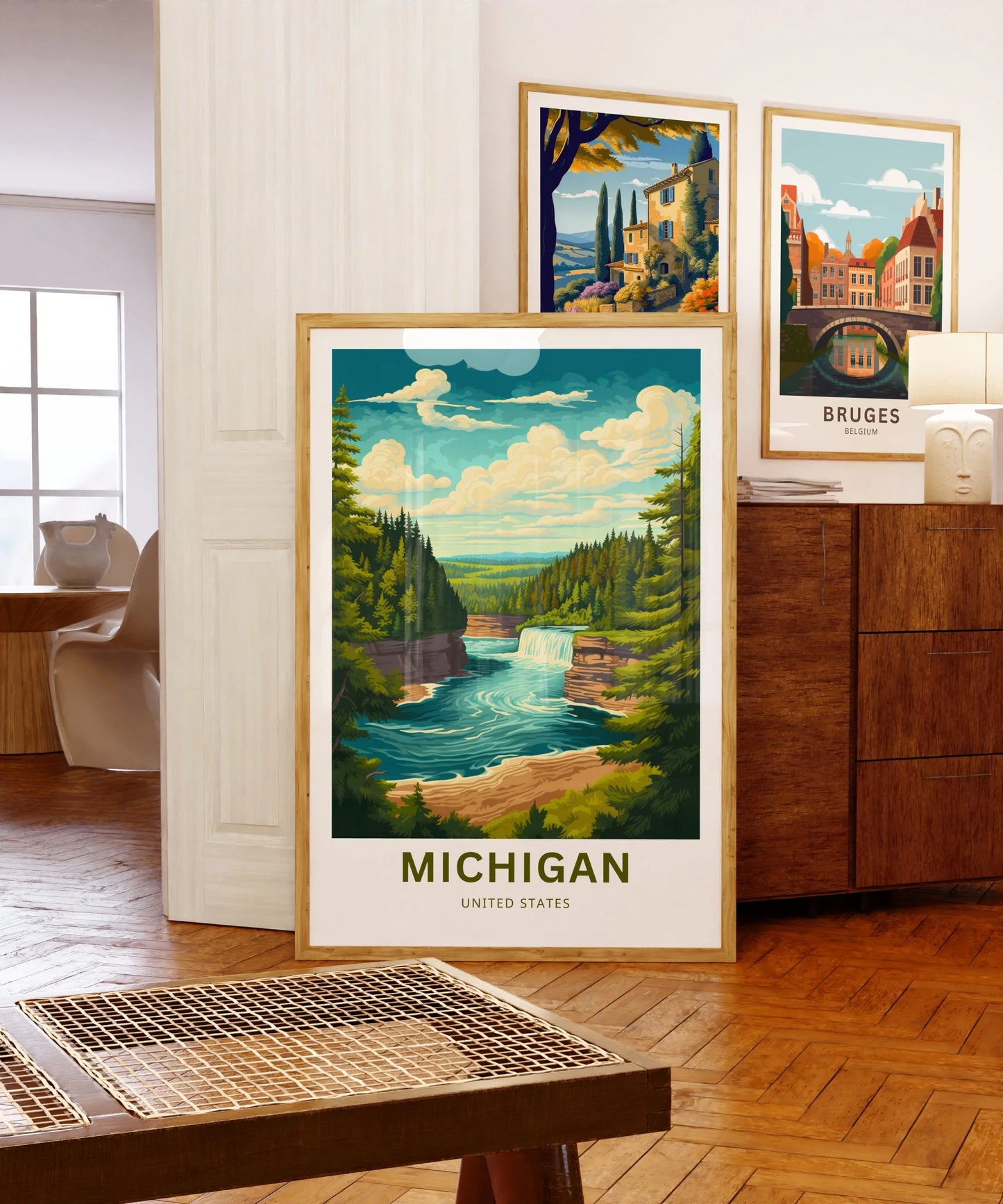 Michigan Travel Poster – Travel Treasure Co