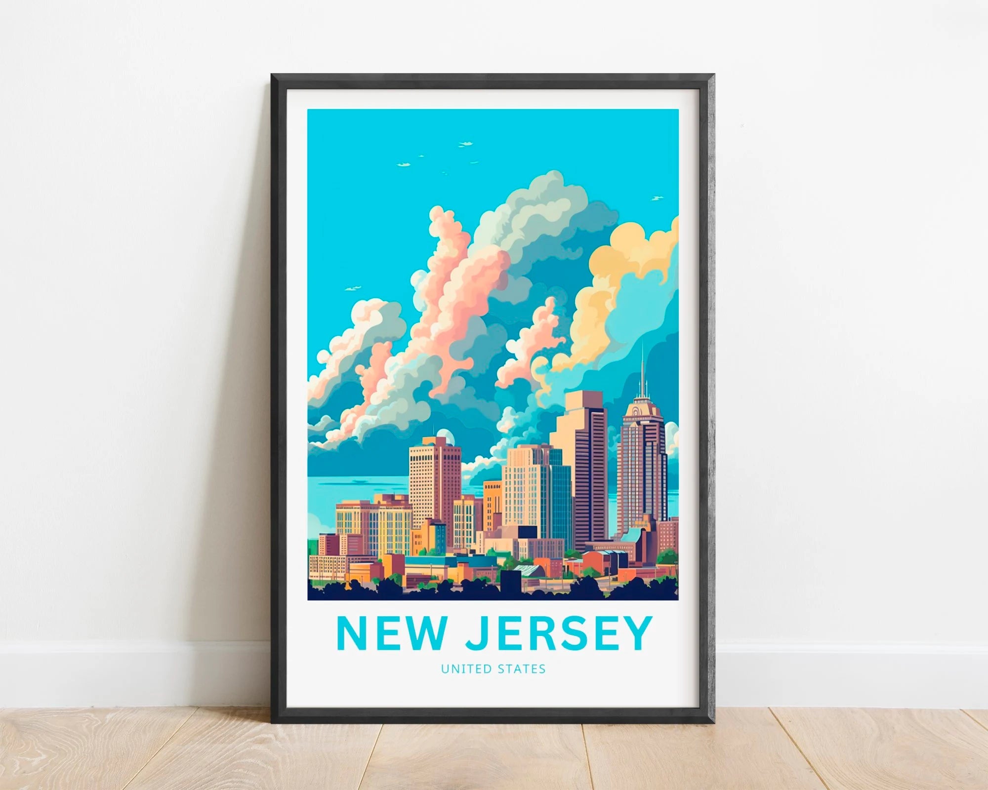 New Jersey Travel Poster – Travel Treasure Co