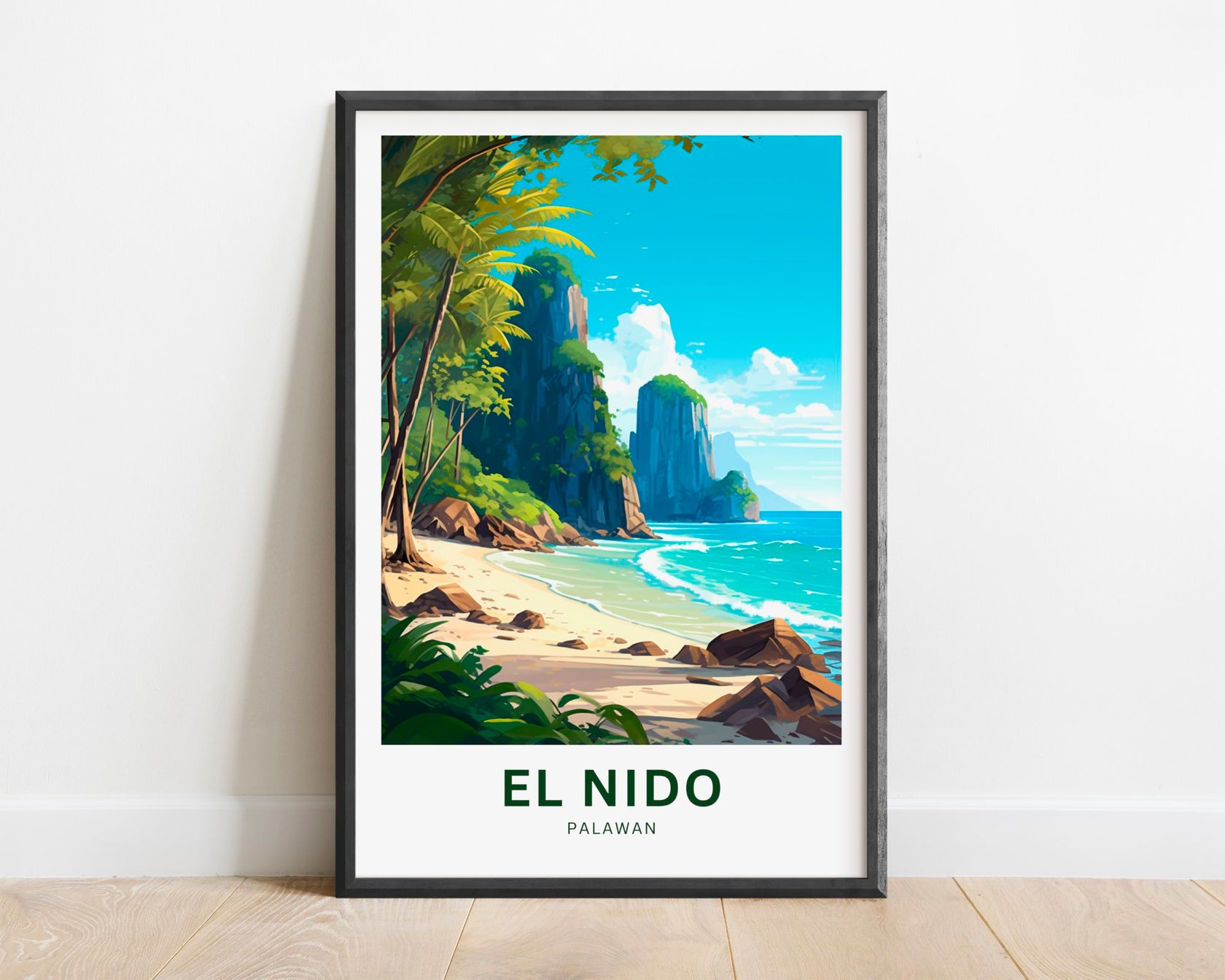 El Nido Travel Poster – Travel Treasure Co