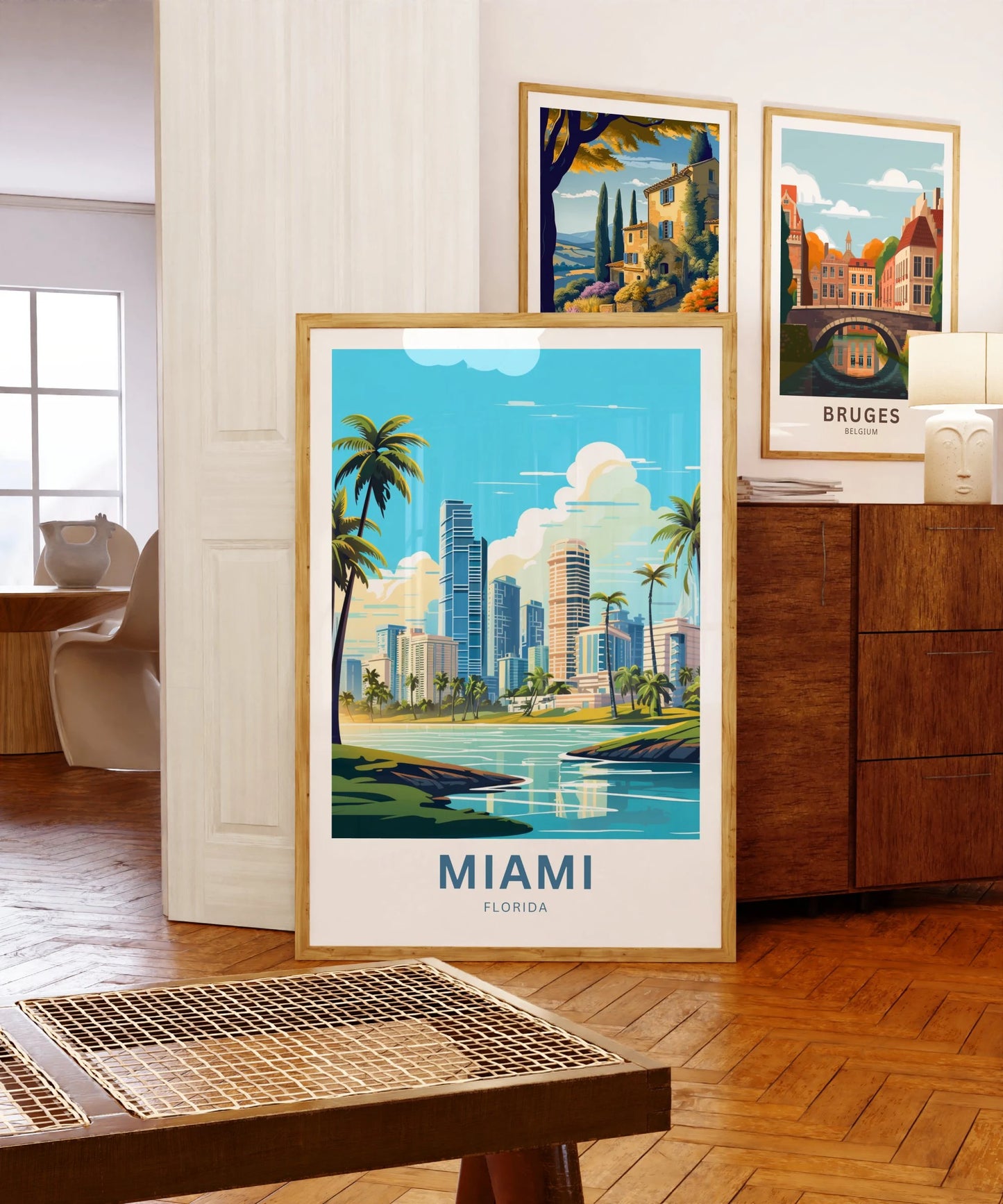 Miami Travel Poster – Travel Treasure Co