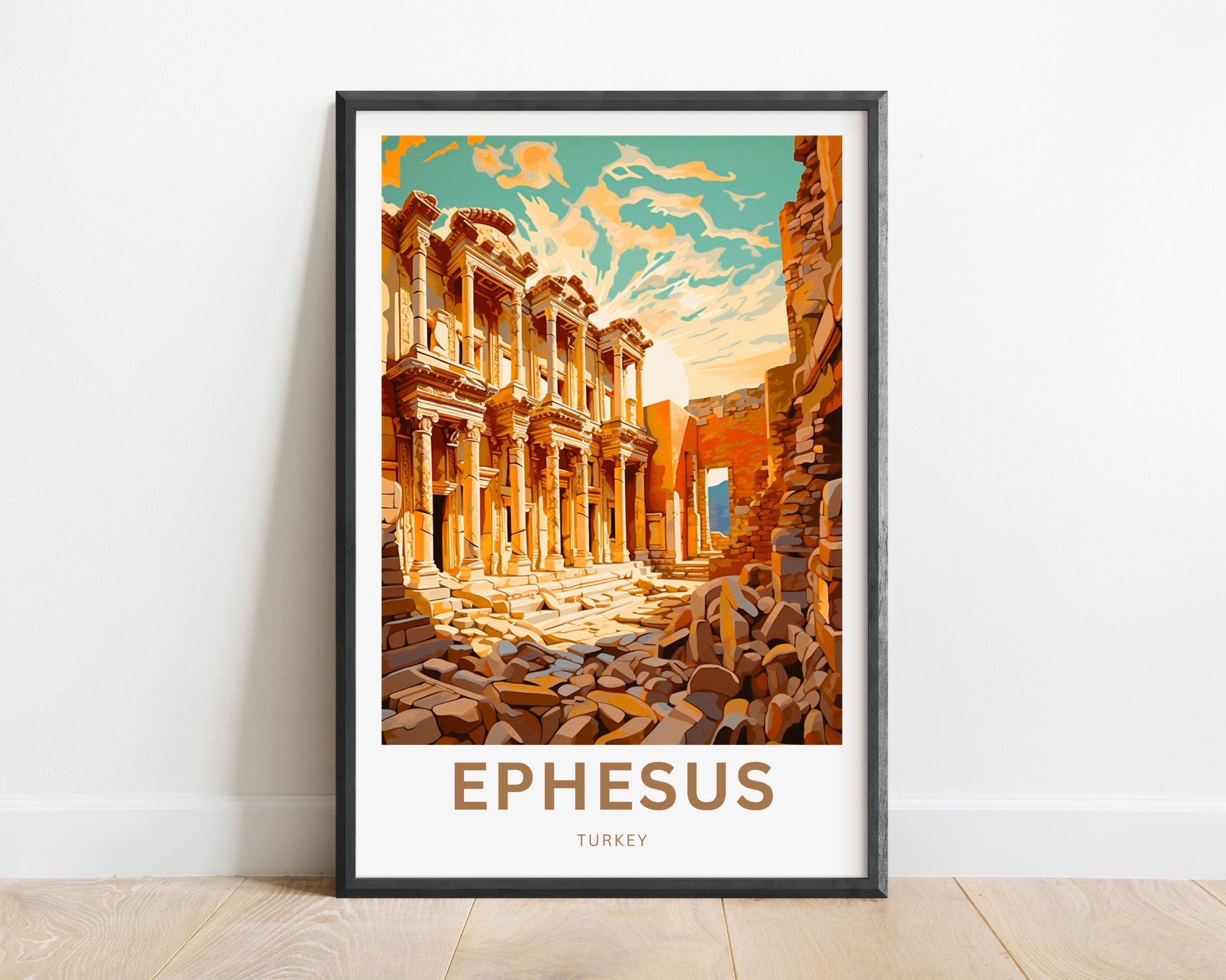 Ephesus Travel Poster – Travel Treasure Co