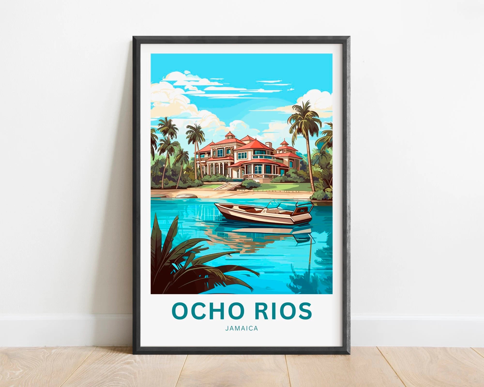 Ocho Rios Travel Poster – Travel Treasure Co