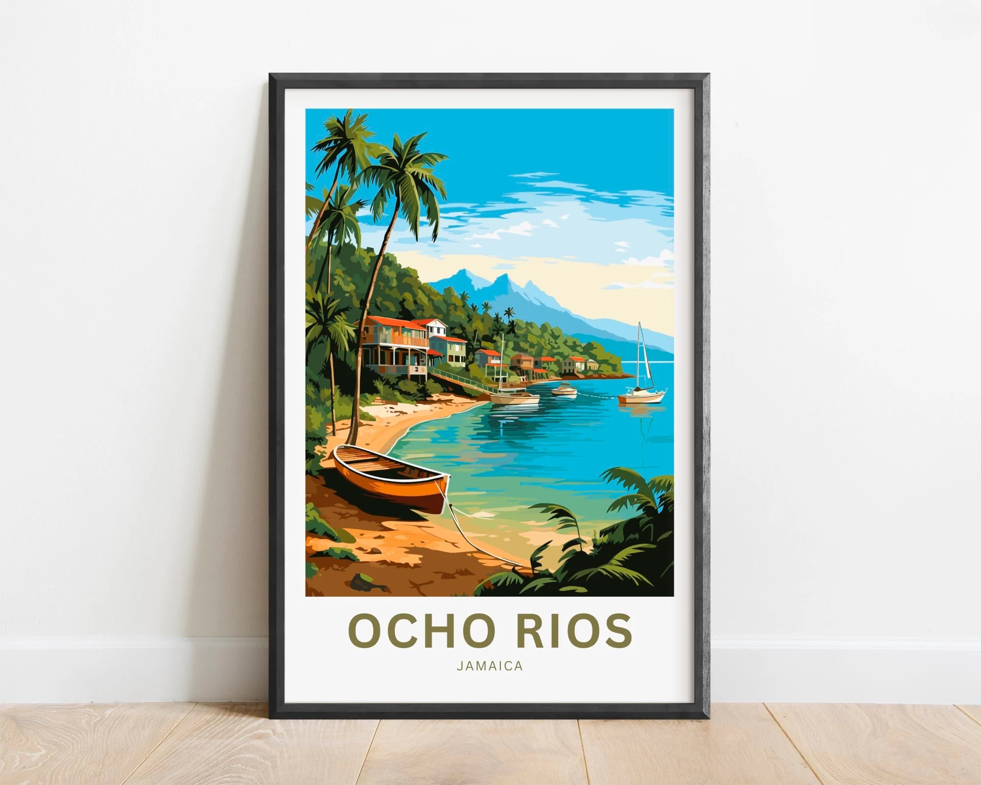 Ocho Rios Travel Poster – Travel Treasure Co