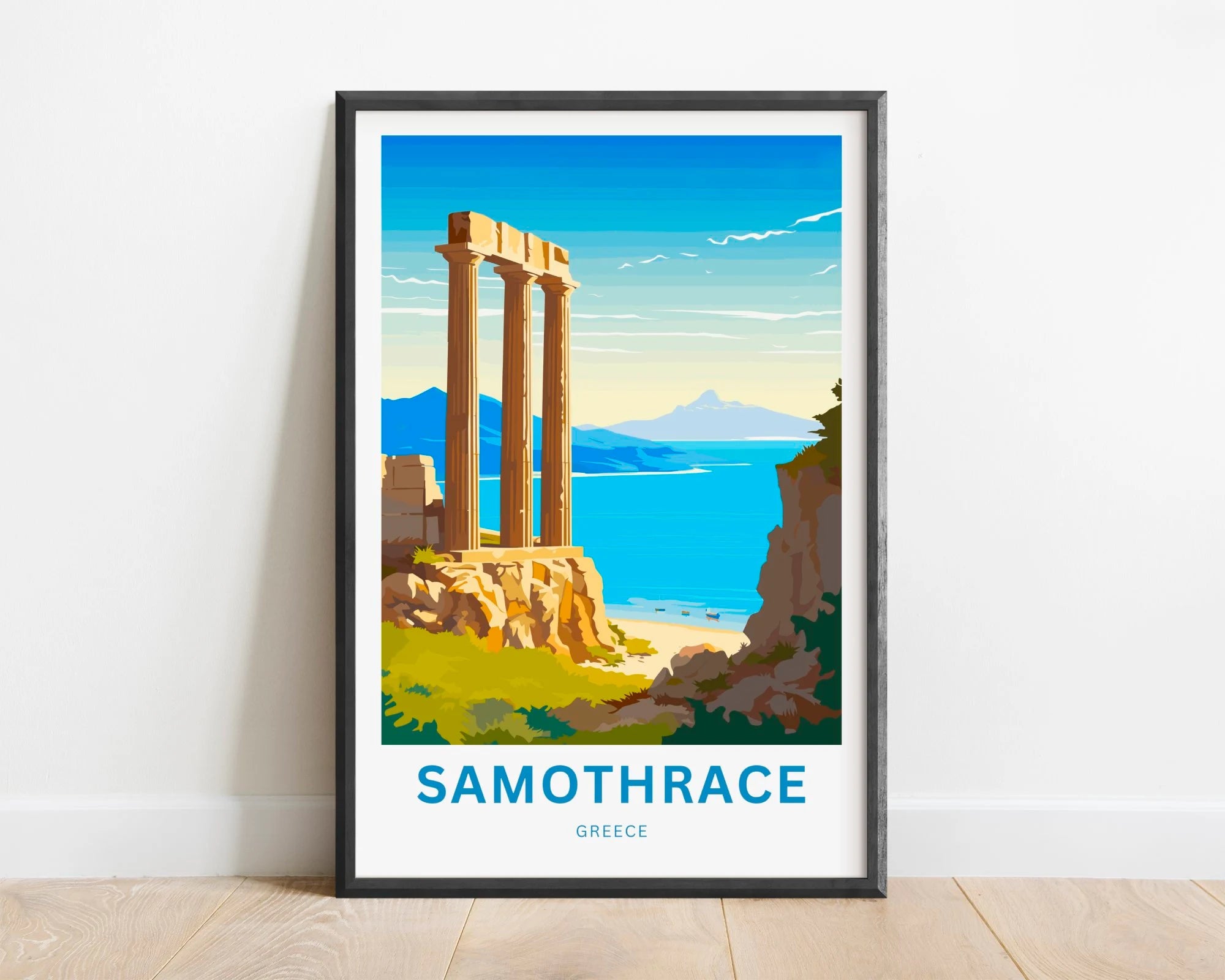 Samothrace Travel Poster – Travel Treasure Co