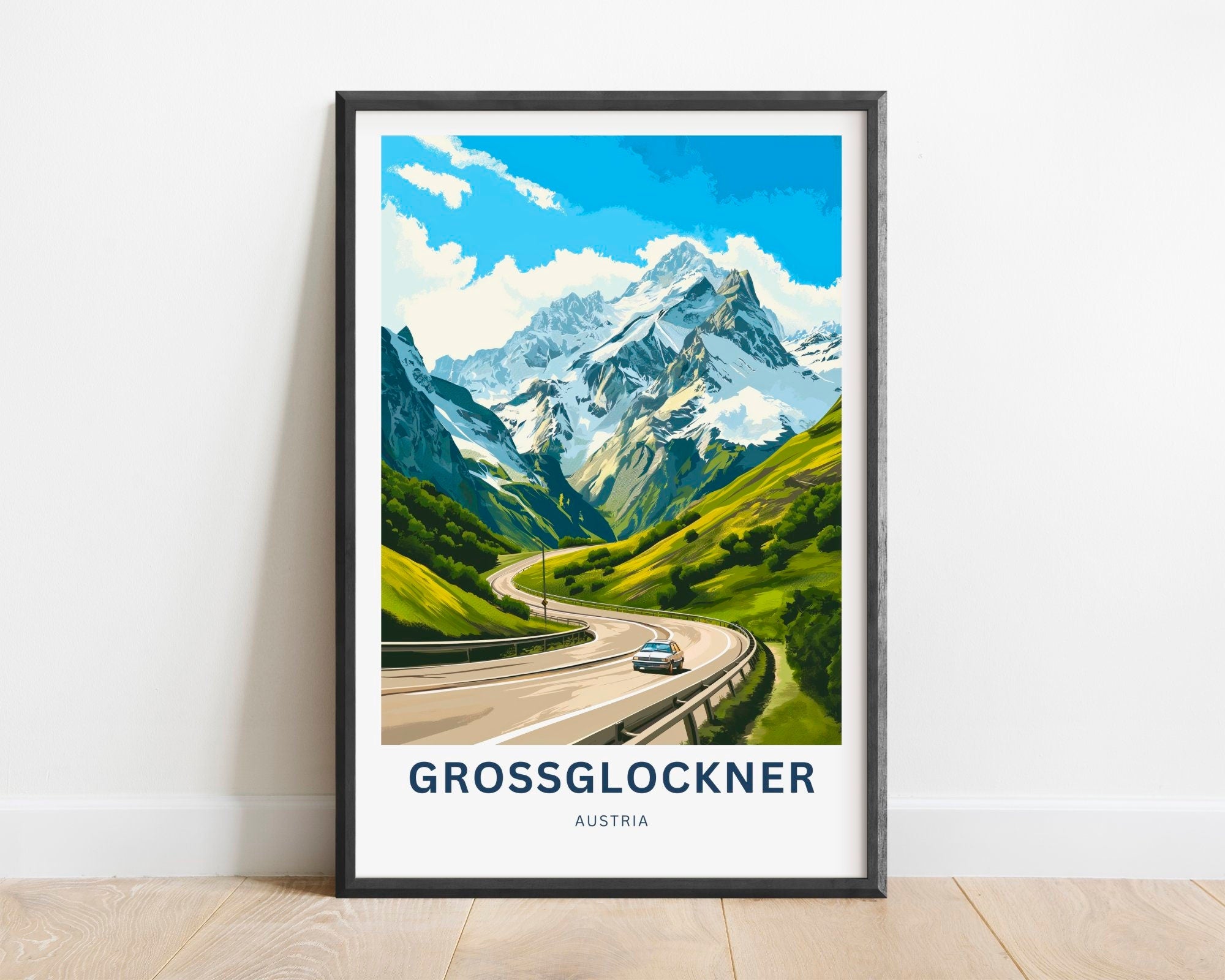 Grossglockner Travel Poster – Travel Treasure Co