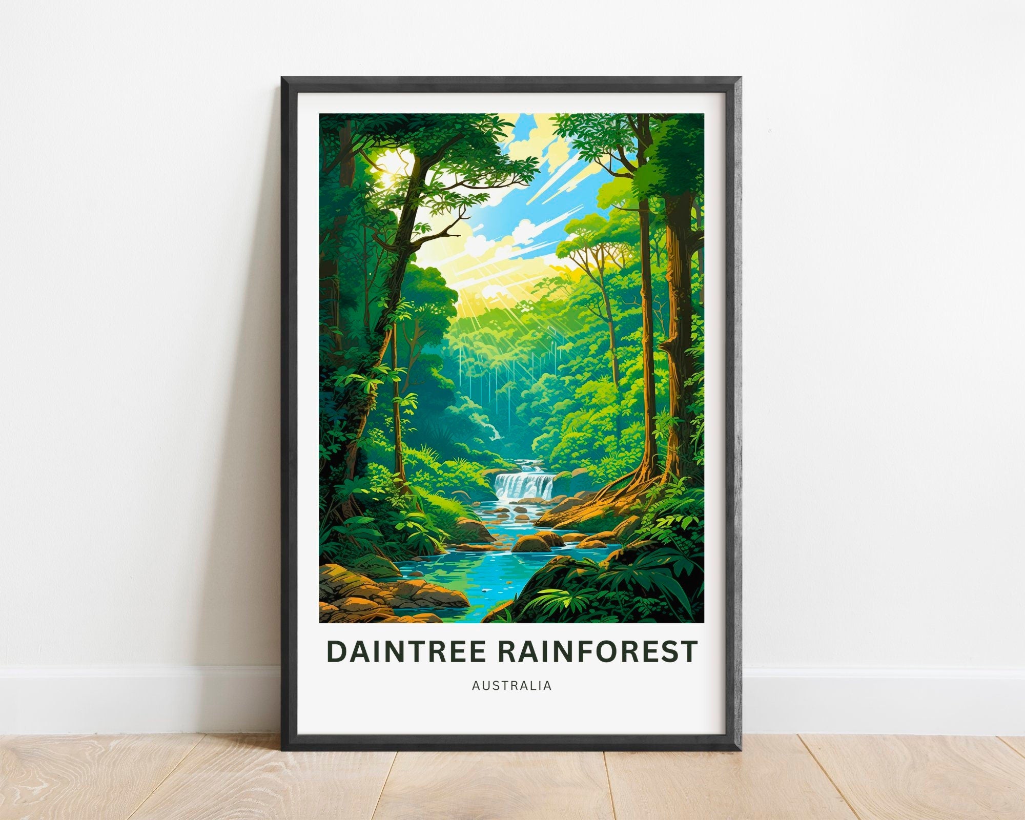 Daintree Rainforest Travel Poster – Travel Treasure Co