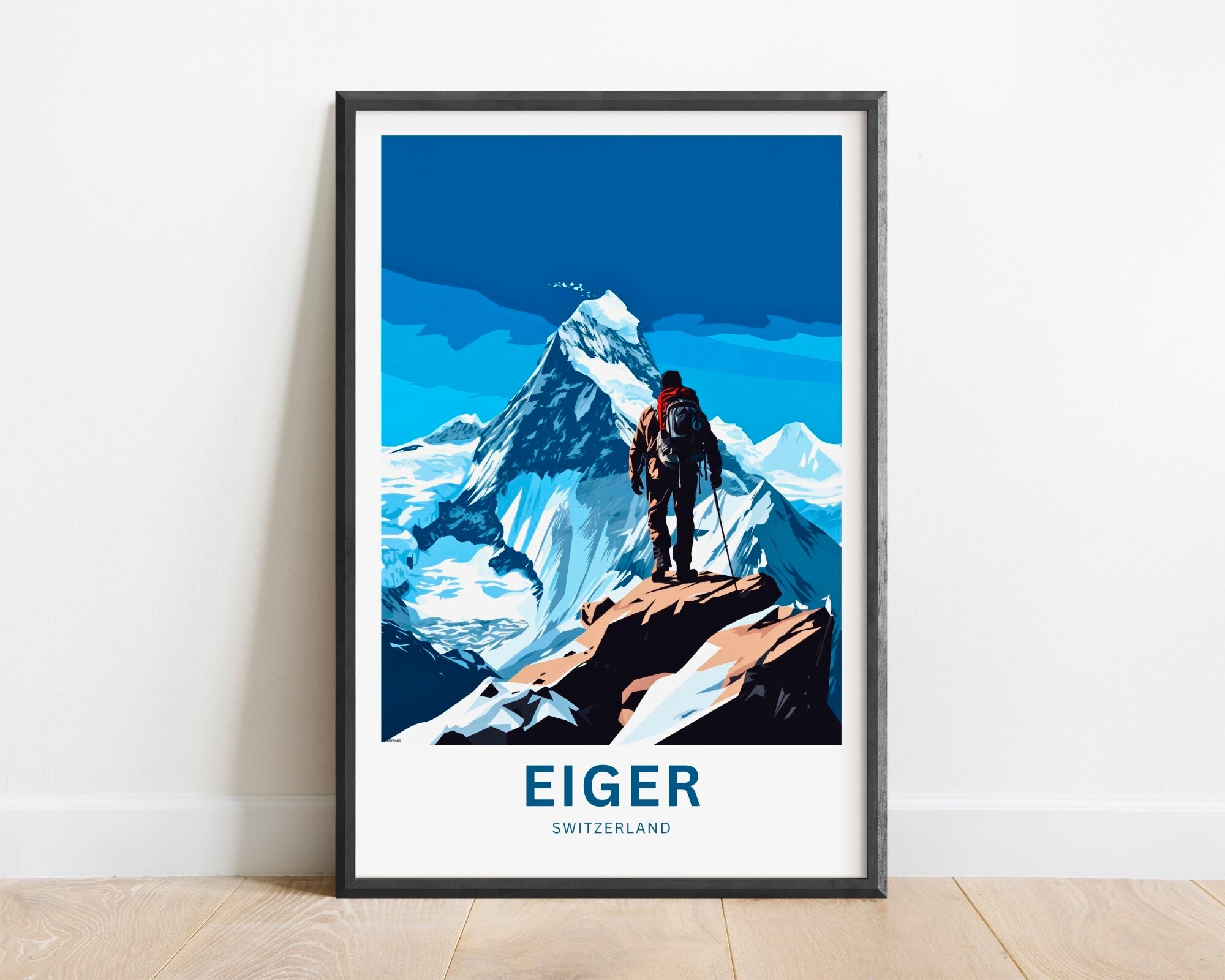 Eiger Travel Poster – Travel Treasure Co