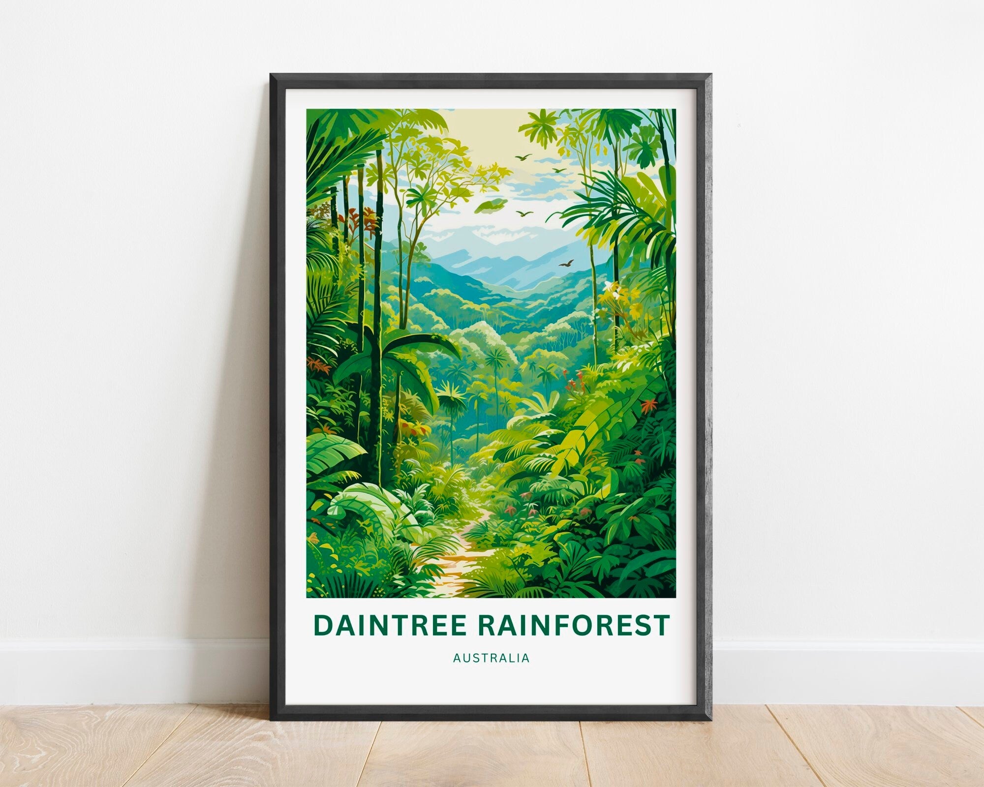 Daintree Rainforest Travel Poster – Travel Treasure Co