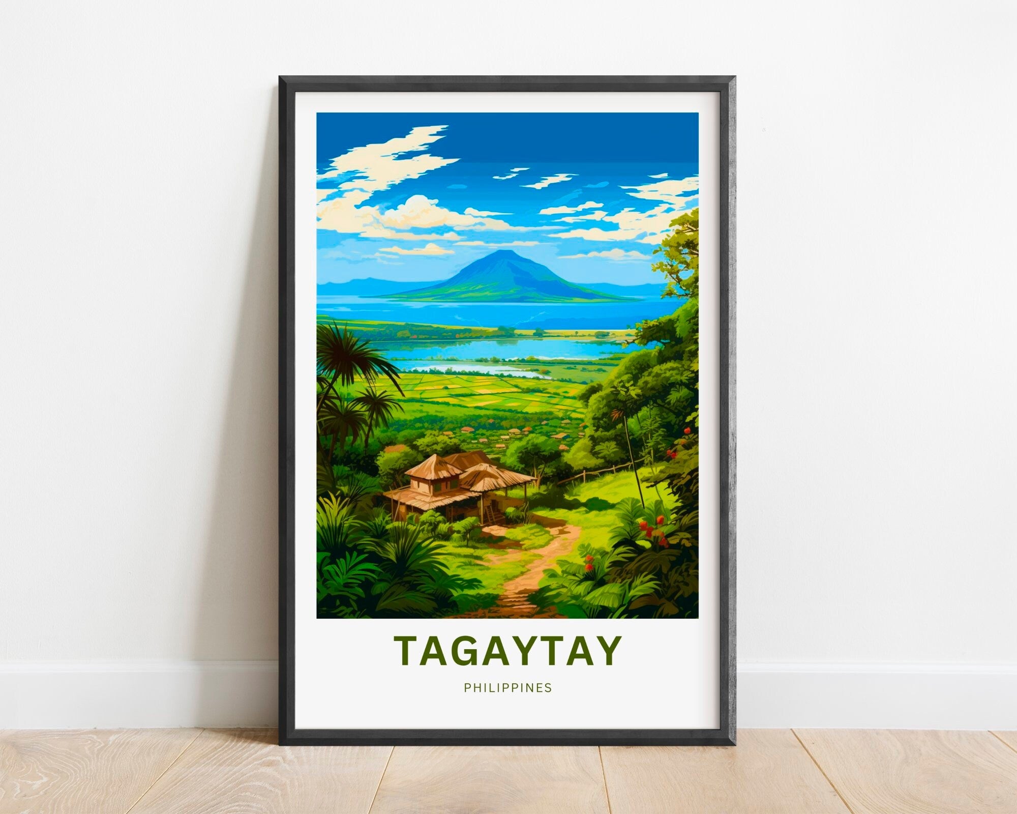 Tagaytay City Poster – Travel Treasure Co
